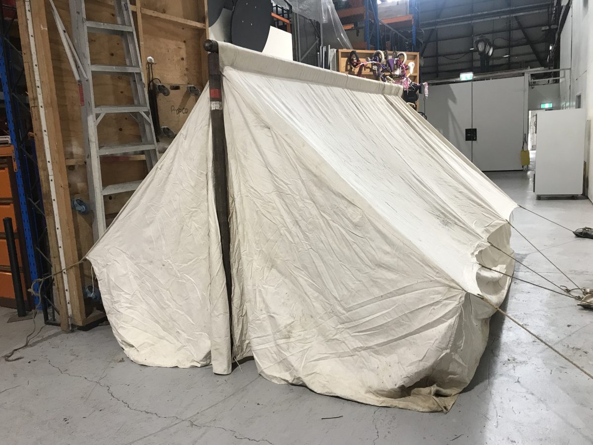 Canvas Pup Tent – PropCo