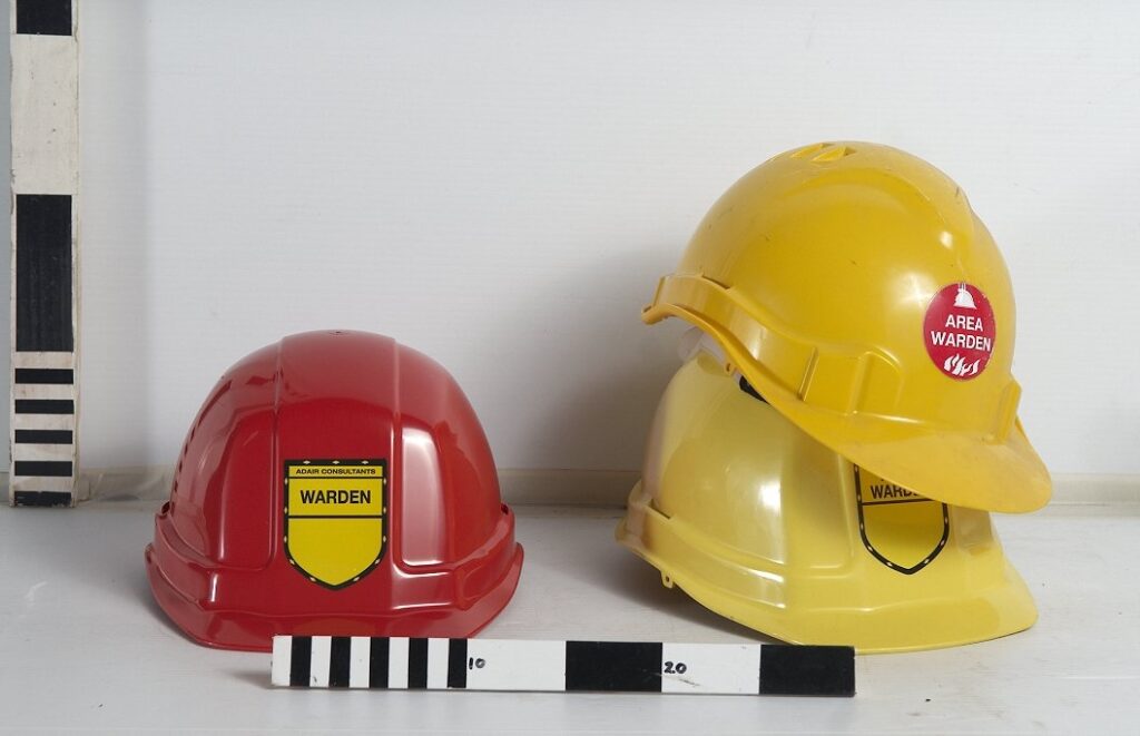 Fire Warden safety hats – PropCo