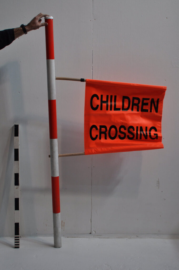 Children’s Pedestrian Crossing – Flag Sign – PropCo