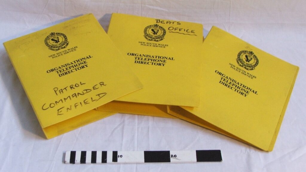 Yellow police folders – PropCo