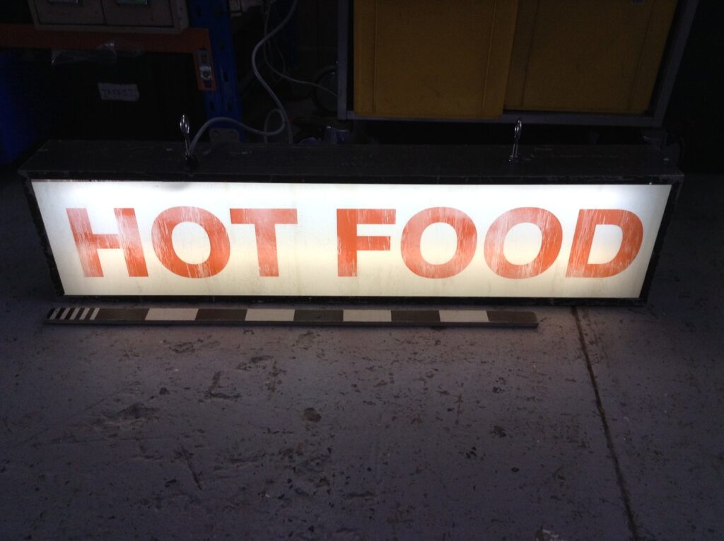 Hot Food Sign – PropCo